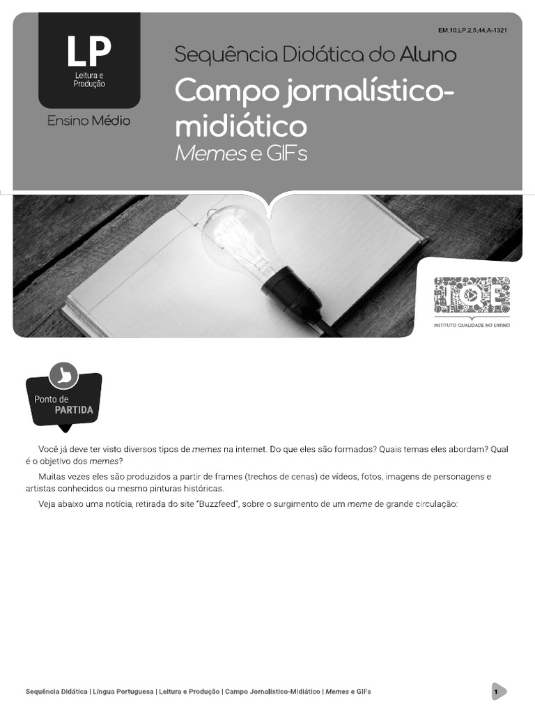 Memes e Gifs - Apostila Alunos | PDF