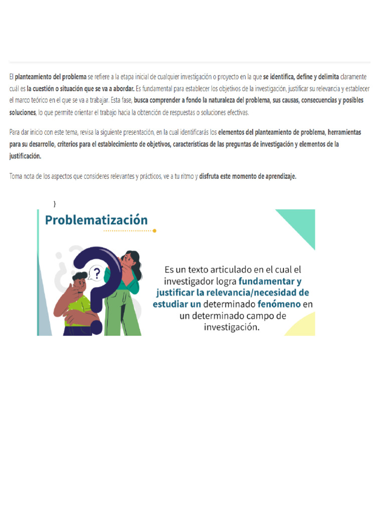 Problematización | PDF