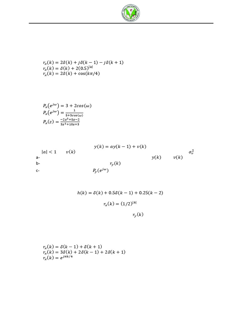 Problem Set #5 | PDF