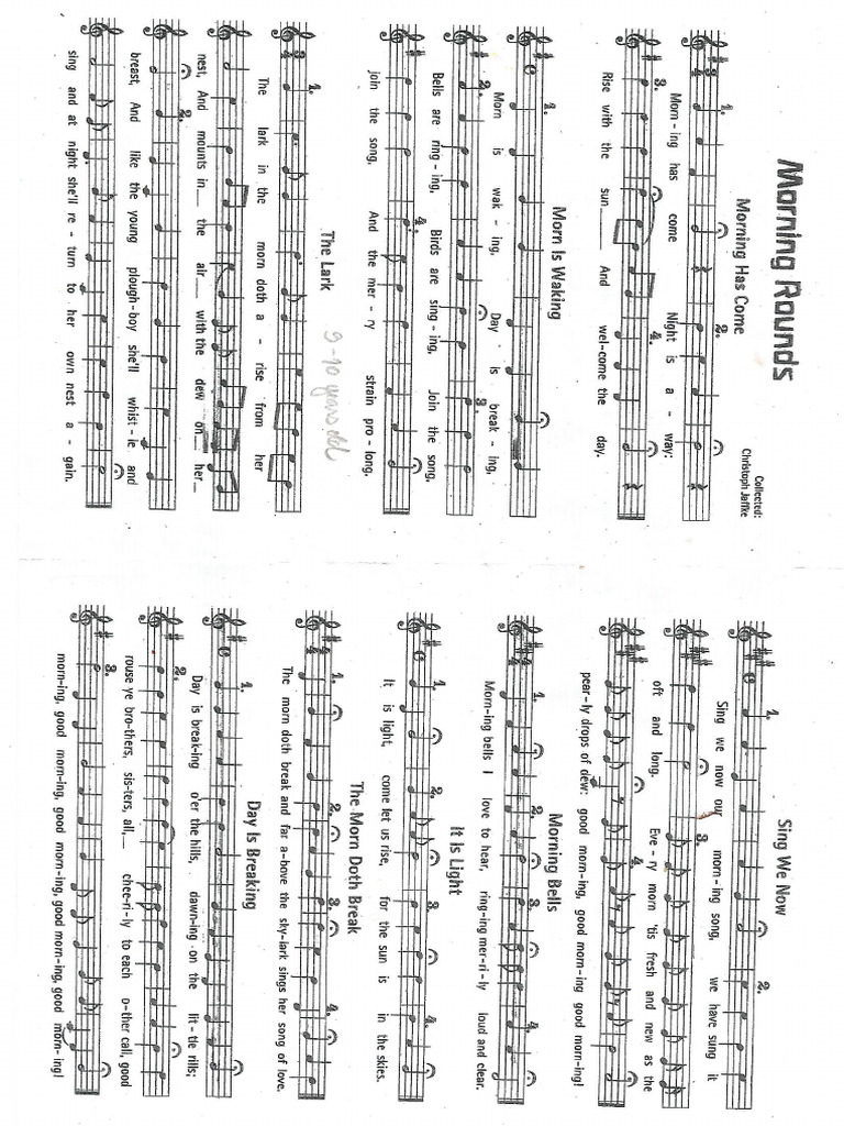 English Week Songs 2022 | PDF