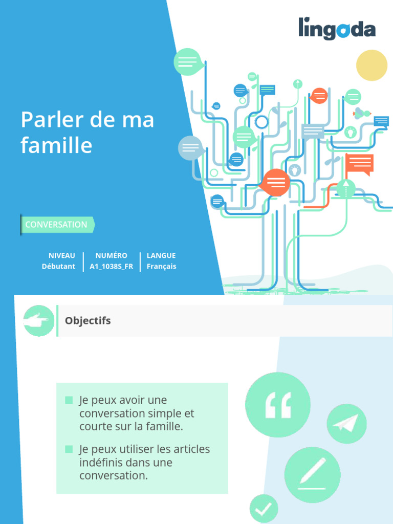 Parler de la Famille en Français | PDF | Arts du langage et discipline