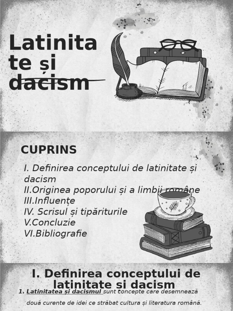 Latinitate Si Dacism | PDF