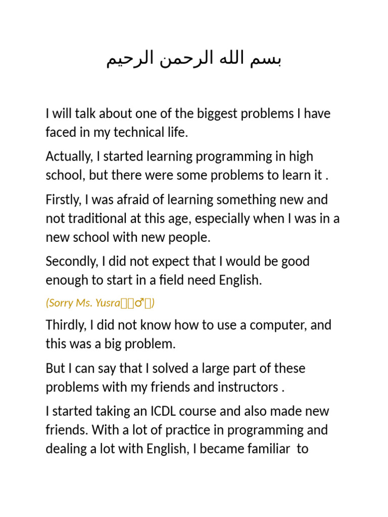 Writing Prpblem Task | PDF | Art | Computers