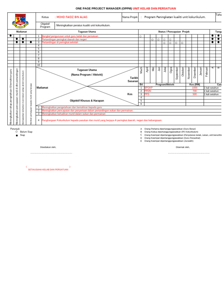 3 Oppm Unit Kelab Dan Persatuan 2023 | PDF