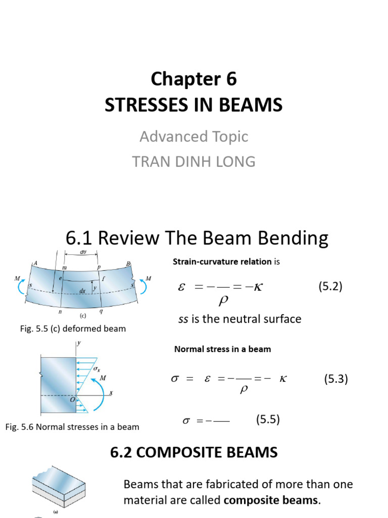 Composite Beam Stress Analysis | PDF | Beam (Structure) | Stress ...