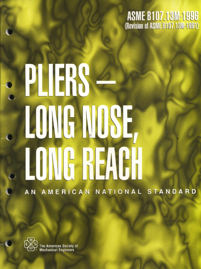 Asme B107.13M-1996 | PDF