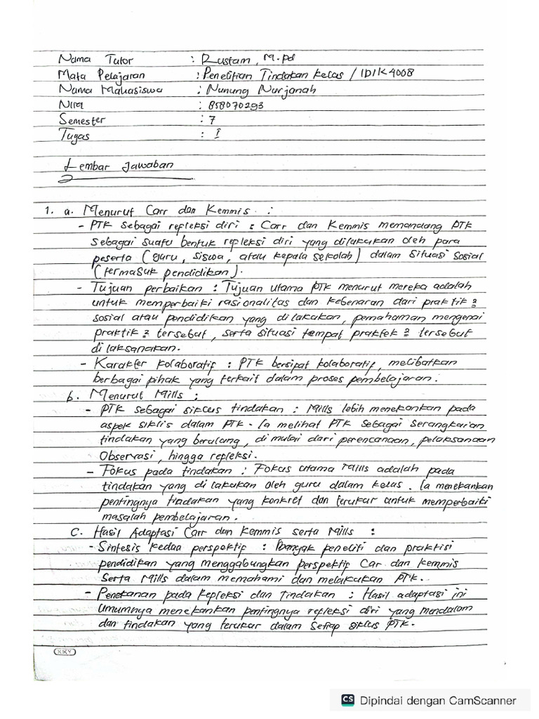 Tugas 1. PTK. Nunung.858070293 | PDF