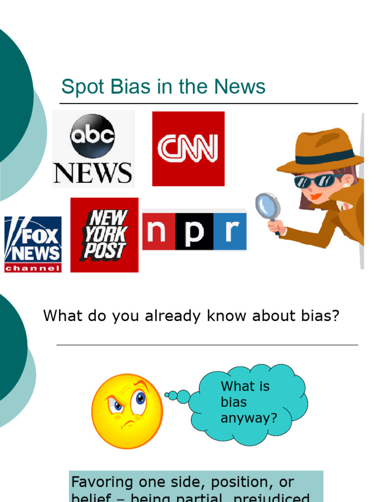 News Bias PPT | PDF | Media Bias | Bias