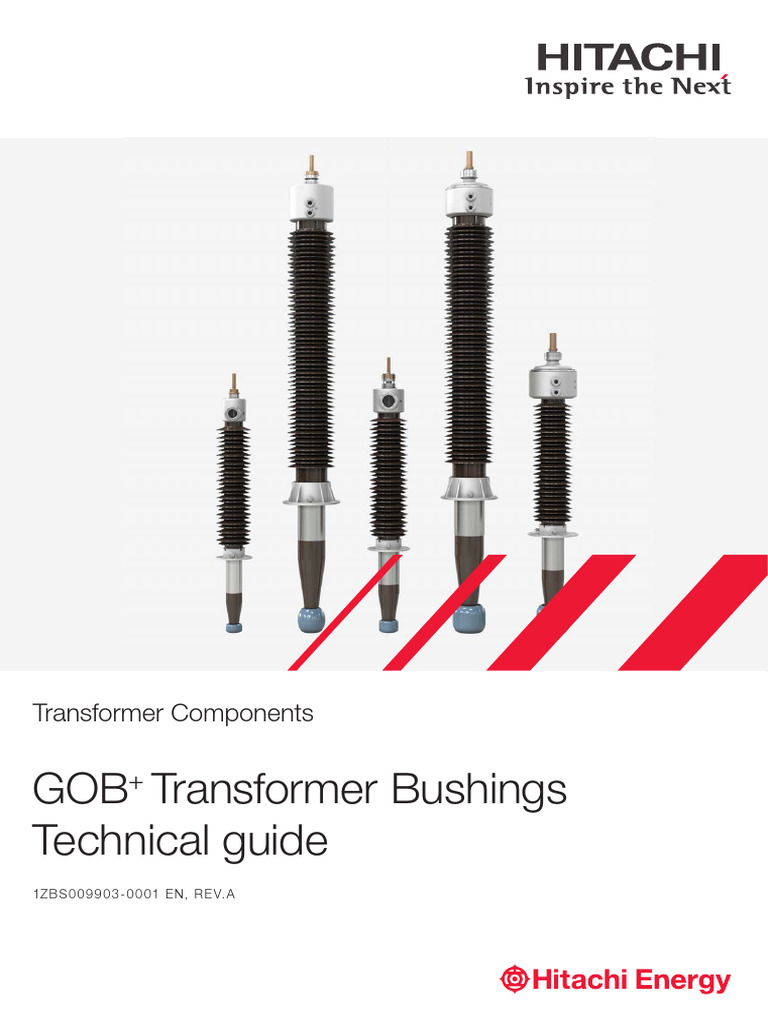 GOB Transformer Bushings Technical Guide | PDF | Transformer | Electricity