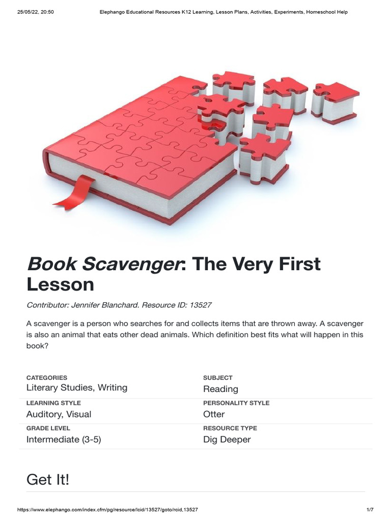 Book Scavanger | PDF