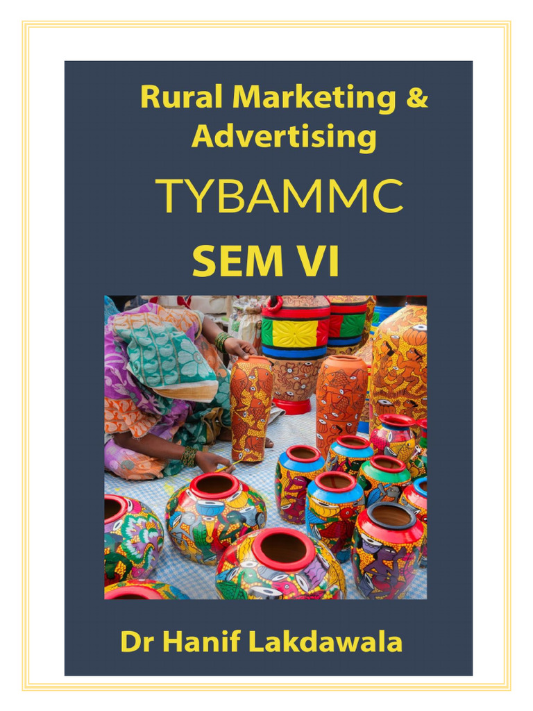 Rural Marketing & Advertising 2024 | PDF | Agriculture | Marketing