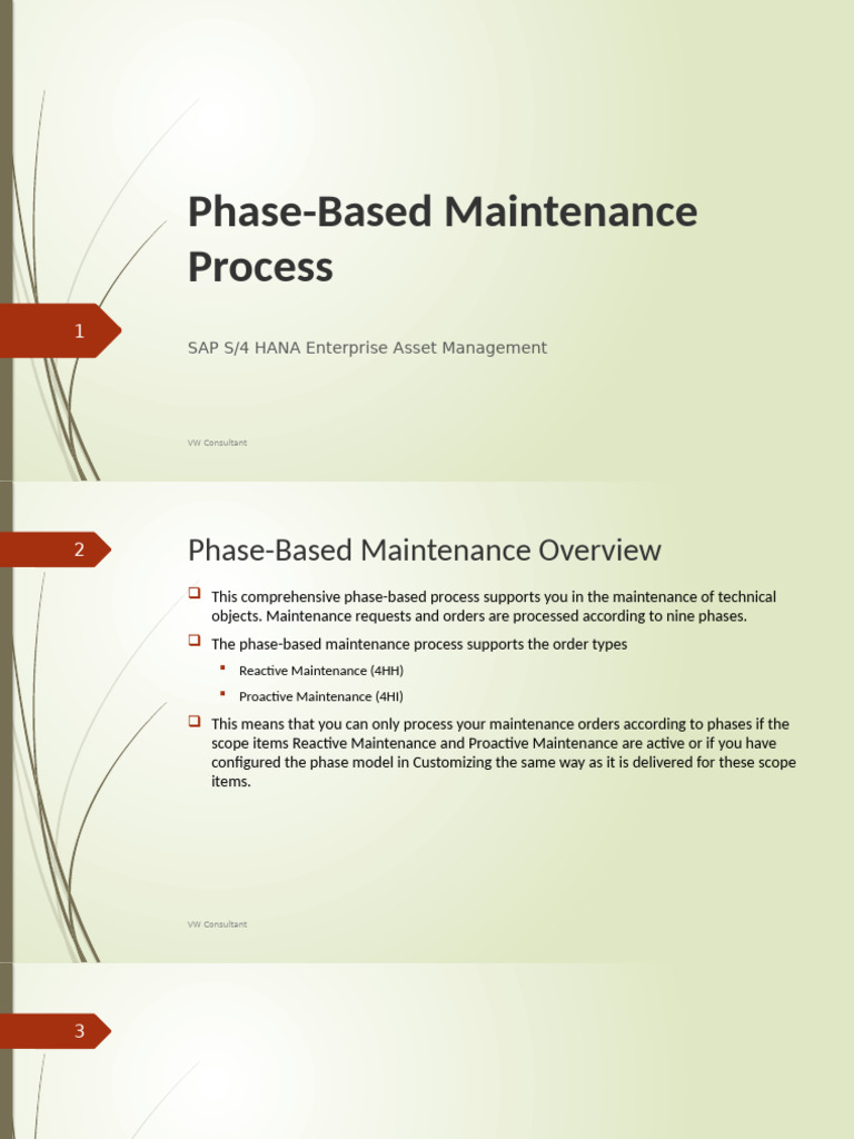 Phase-Based Maintenance in SAP PM | PDF | Computing | Information ...