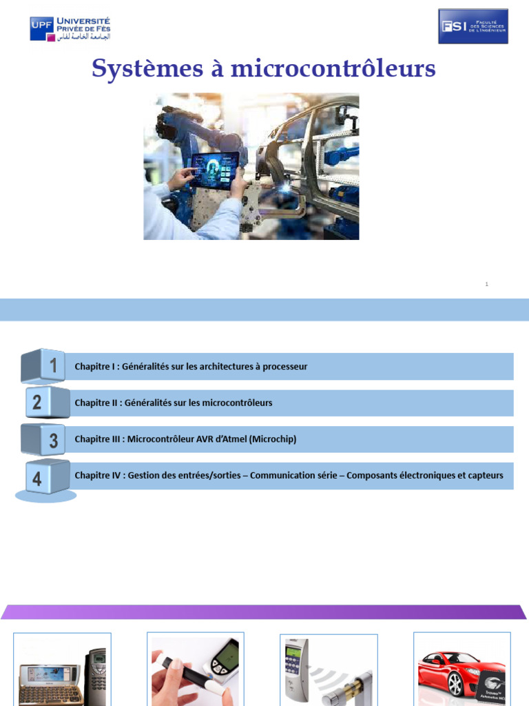 Systèmes Microcontroleurs | PDF | Microprocesseur | Oscillateur ...