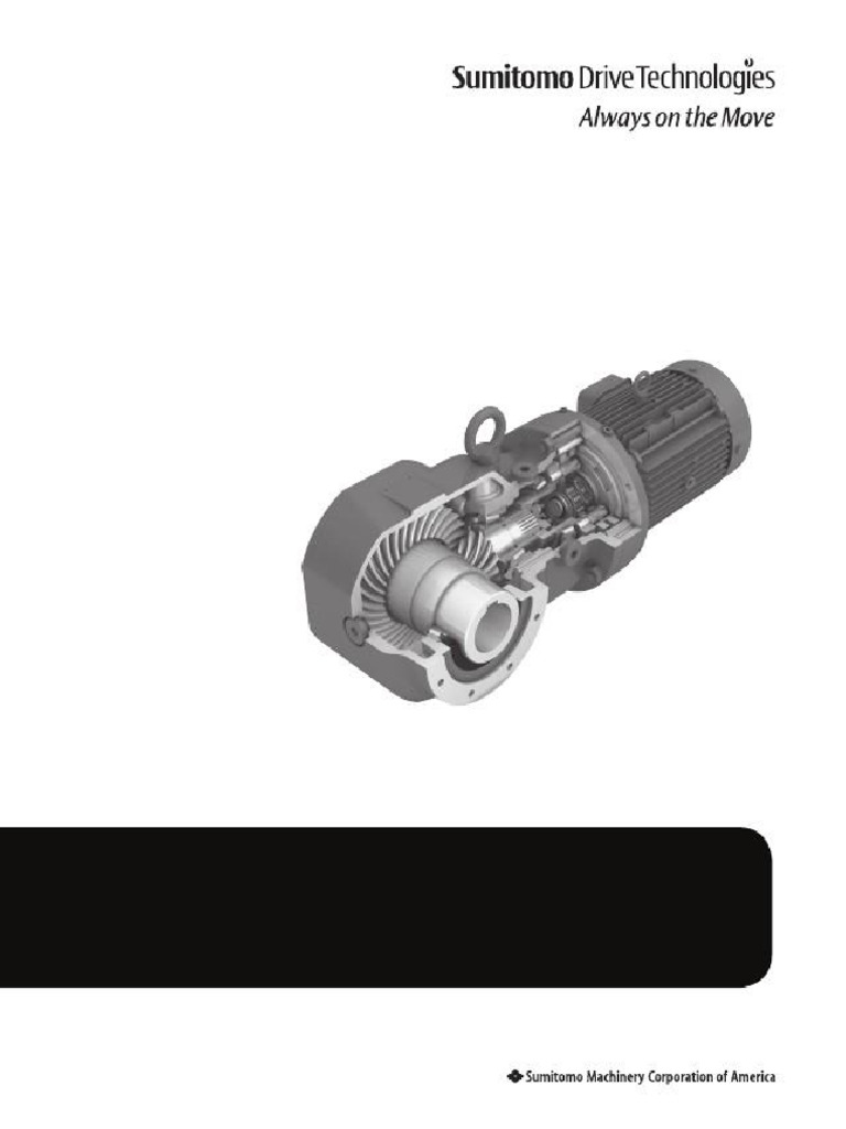 Motorreductor Cyclo Bbb5 (Sumitomo) | PDF | Tornillo | Ventilación (Arquitectura)