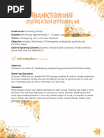 Thanksgiving and Service FHE Lesson | PDF | Gratitude | Baking