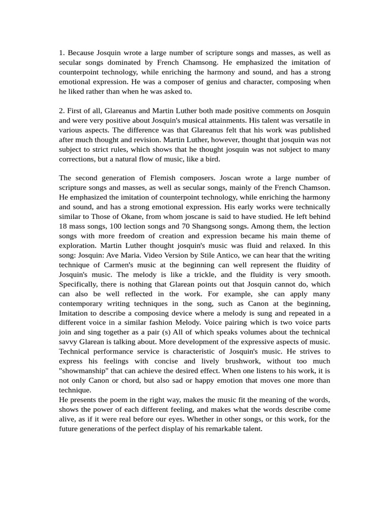 Music History Assignment10 | PDF | Music Theory