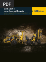 Epiroc Simba E70 S: Smart Drilling Rig | PDF | Drill | Drilling