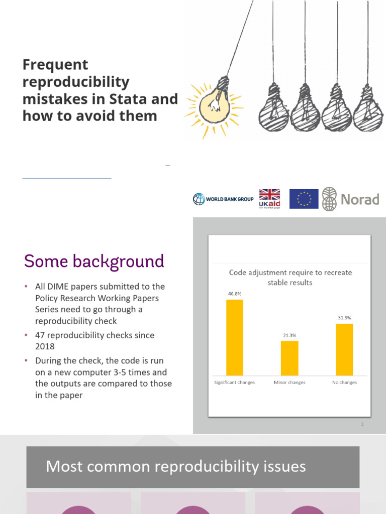 2021 - 12 Bank of Portugal - Reproducibility | PDF | Directory (Computing) | Computing