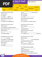 Switch Witch Poem | PDF | Halloween | Autumn Festivals