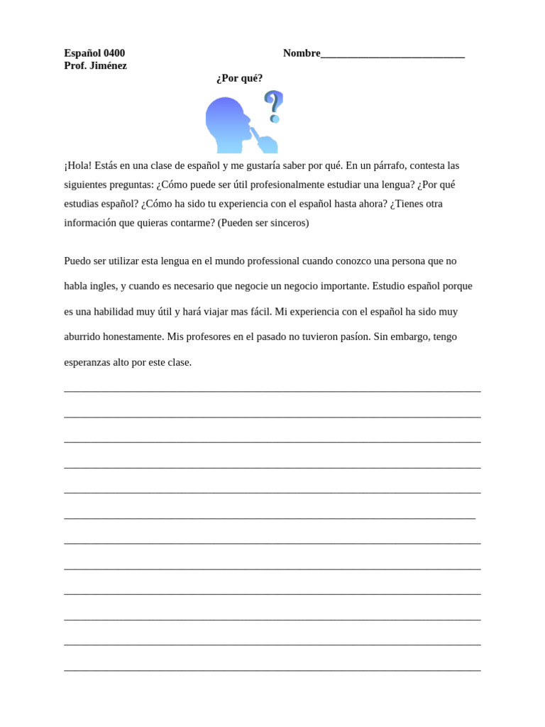 Párrafo Primer Día 0400 | PDF | Crecimiento personal y profesional