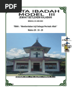 Contoh Votum dan Salam Ibadah | PDF