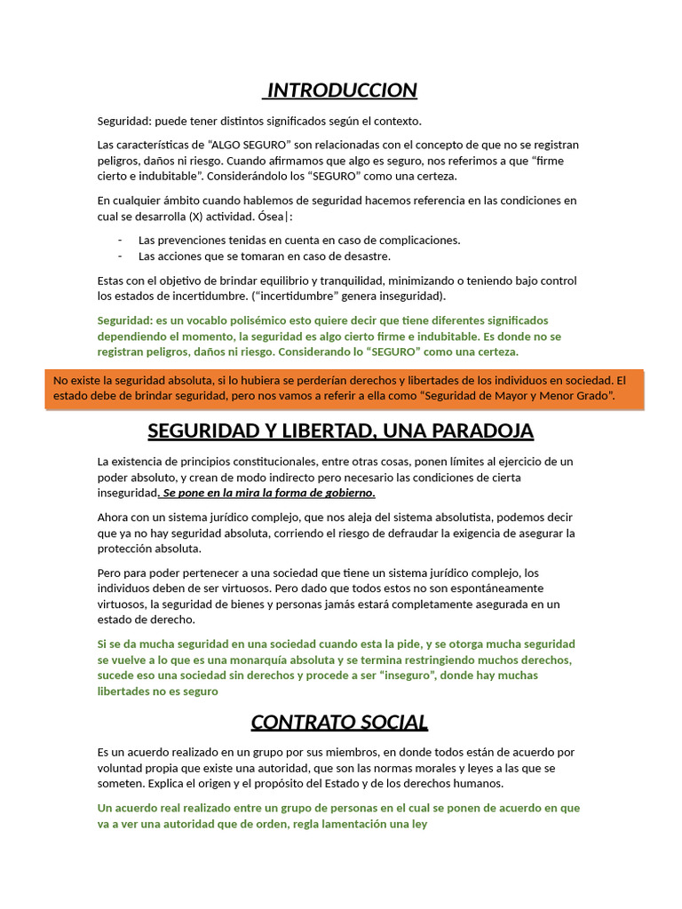 Posta Seguridad | PDF | Estado (política) | Valores