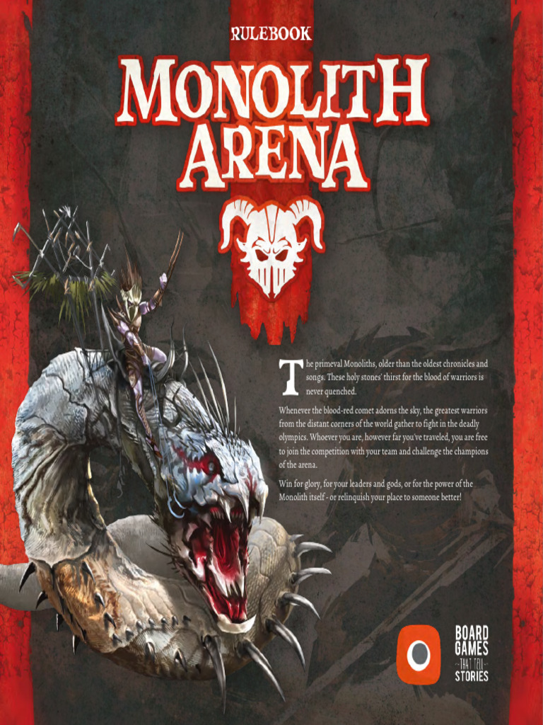 Monolith Arena Rulebook | PDF