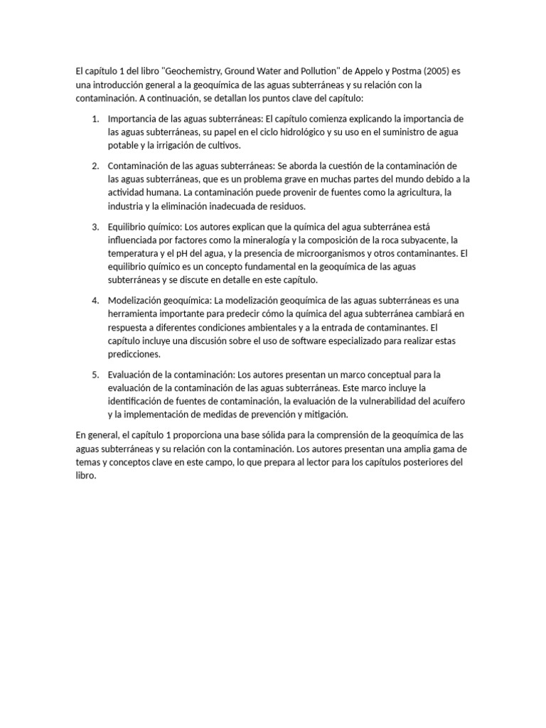 El Capítulo 1 Del Libro | PDF