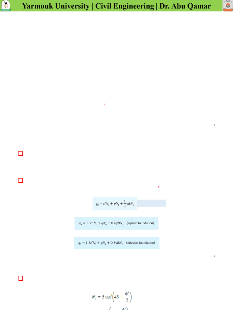 Part 3-Foundations On Rock | PDF | Rock (Geology) | Materials