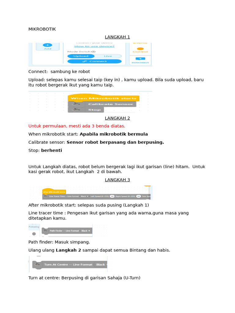 Coding Mikrobotik-Translate | PDF | Teknologi & Rekayasa