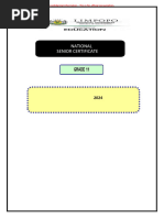 Grade 11 Gaseous Exchange Practical Task - Term 3 2024-1 | PDF | Breathing | Respiration