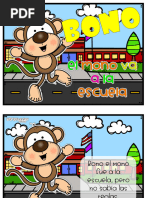 Bono El Mono Va A La Escuela | PDF | Artes del Lenguaje y Comunicación