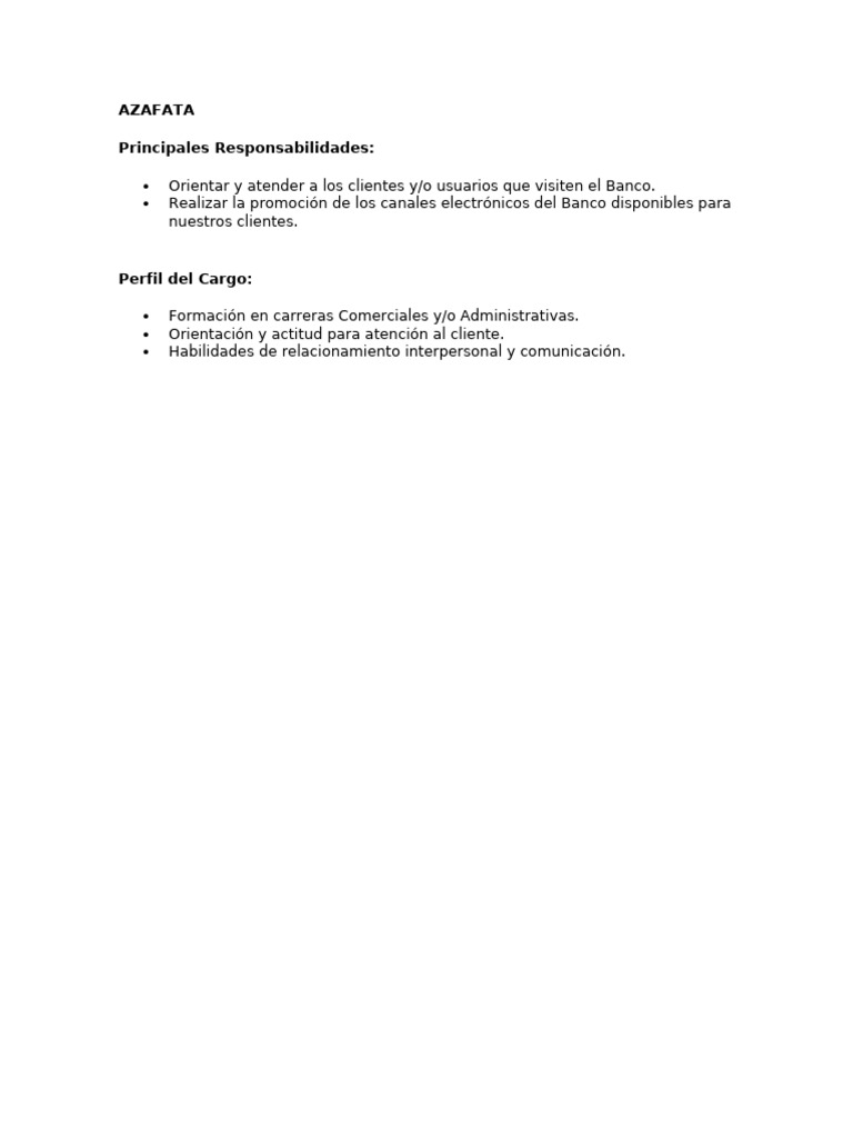 Azafata | PDF Azafata | PDF