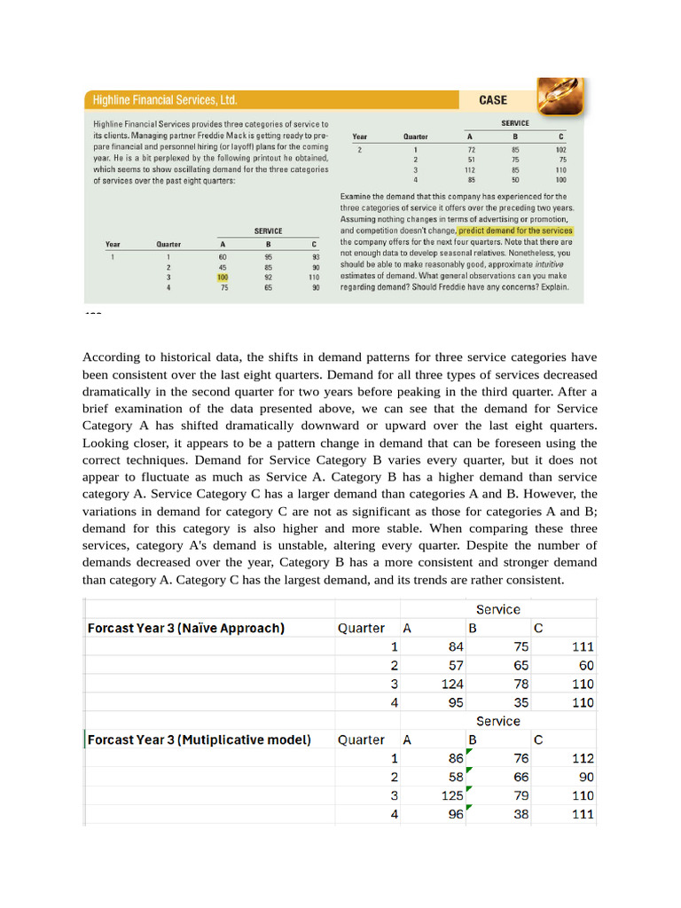 Case Study OSM | PDF | Forecasting | Pricing