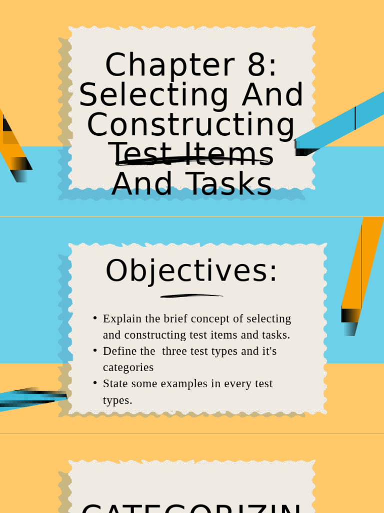 Constructing Effective Test Items | PDF | Multiple Choice | Cognitive ...
