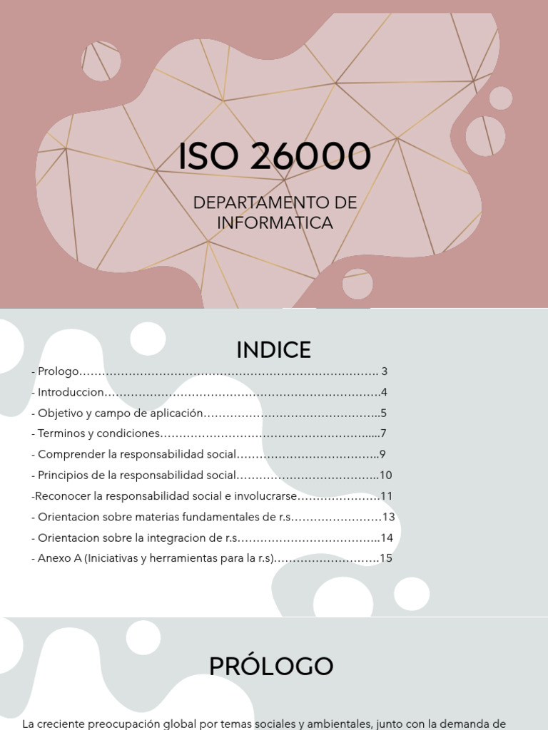 Iso. 26000 | PDF | Sustentabilidad | Desarrollo sostenible