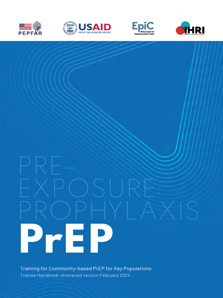 PrEP Training Handbook for Key Populations | PDF | Management Of Hiv ...
