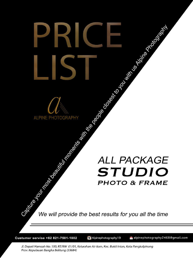 Price List Studio | PDF