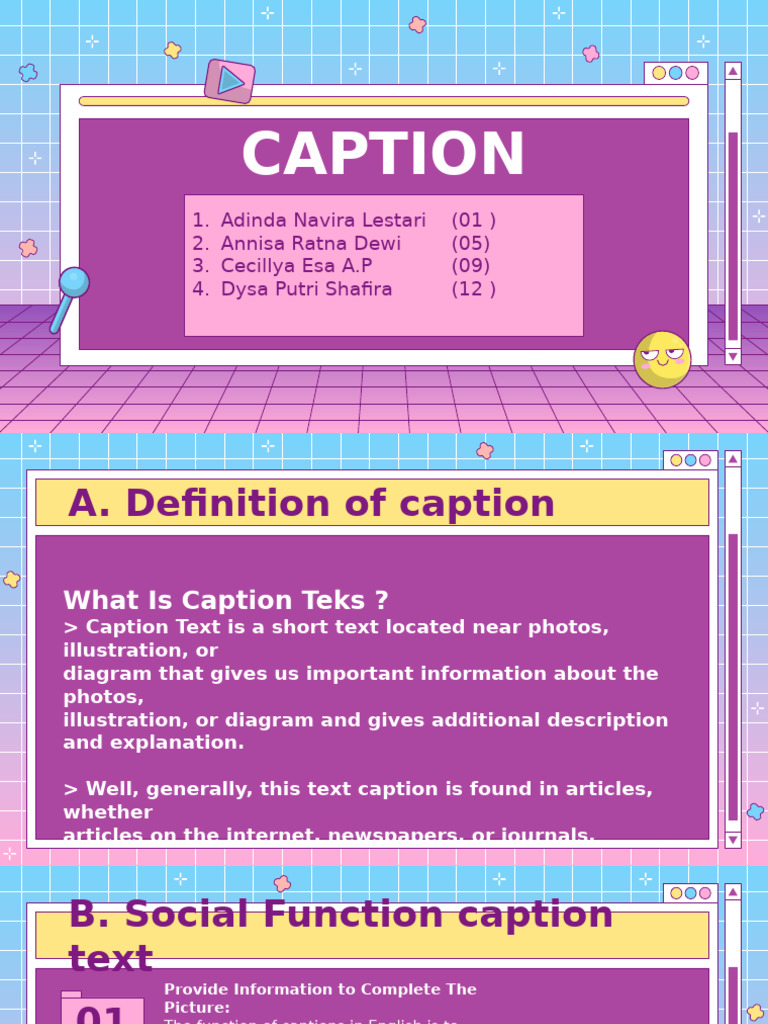 Bing Caption | PDF | Verb | Adjective