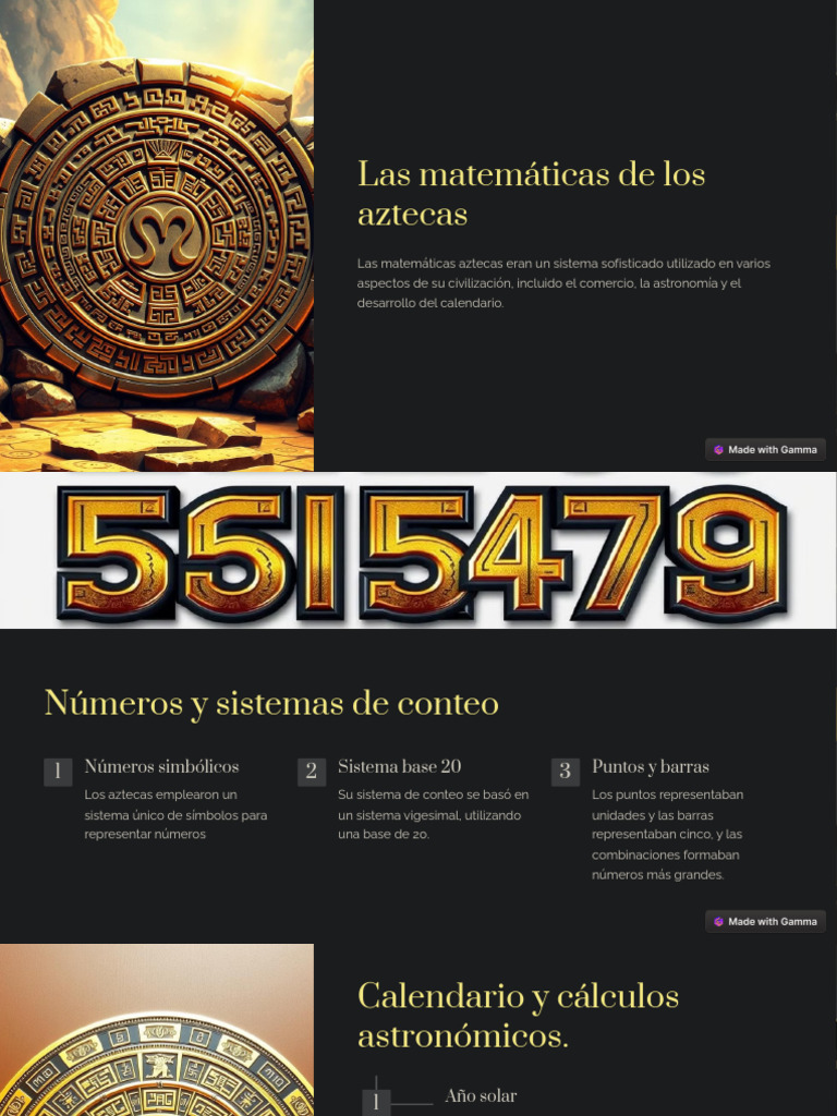 Las Matematicas de Los Aztecas | PDF | Aritmética | Medición