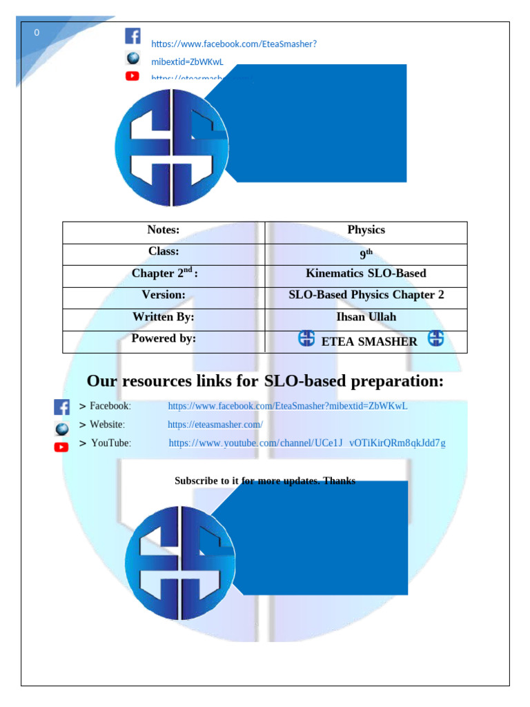 Class 9 Physics Chapter 2 Kinematics Notes Pdf Acceleration