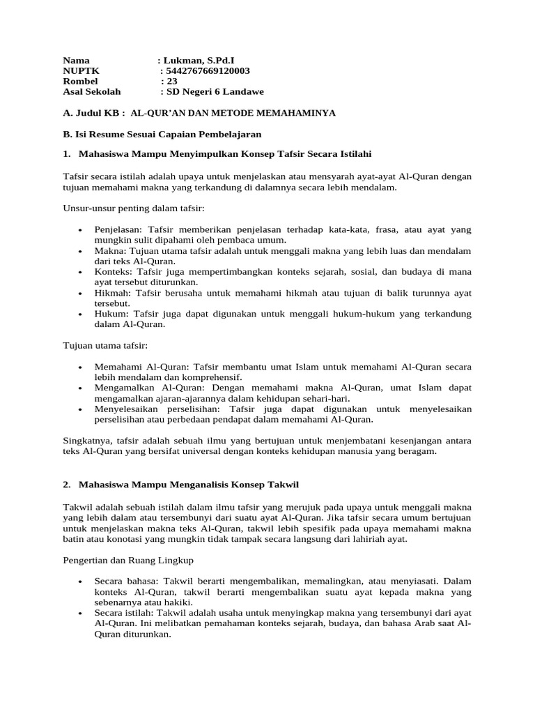 Resume Modul 9 KB 1 | PDF
