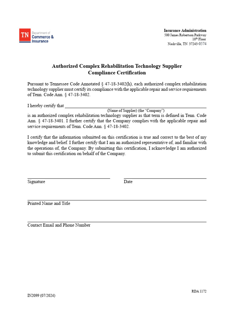 CRT Supplier Attestation 08232024 | PDF