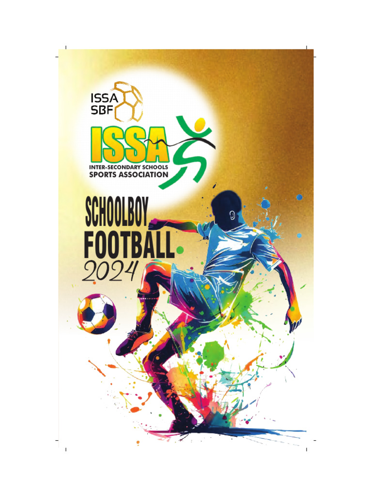 2024 Schoolboy Football Booklet | PDF | Team Sports | Ball Games