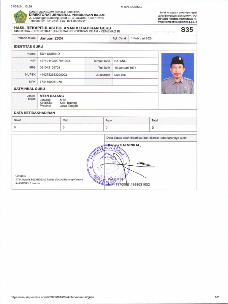 S35 Edy Subeno | PDF