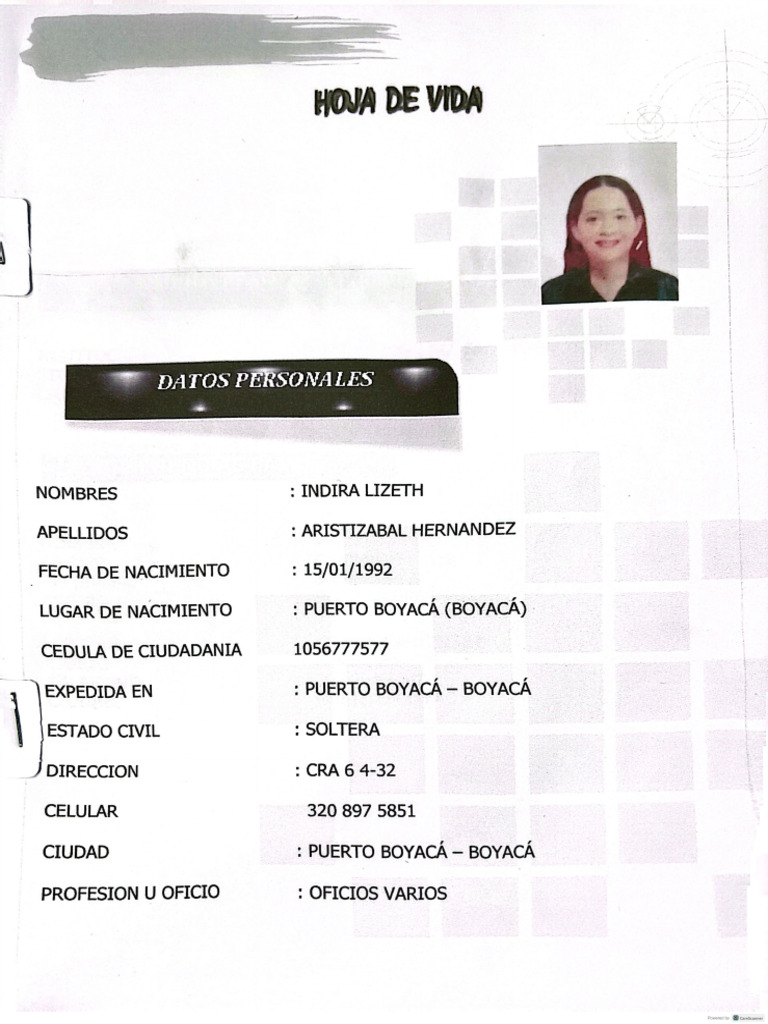 HV Lizeth Hernández | PDF