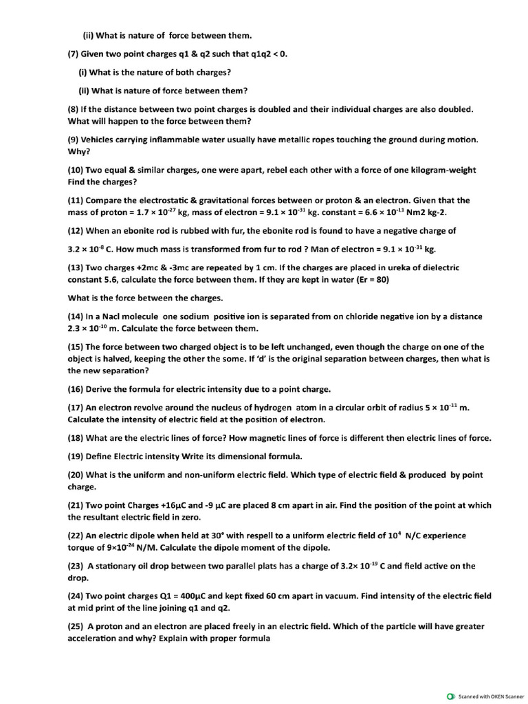 QB 2 For 12STD-1 | PDF