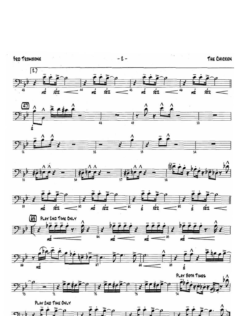 Tenor 1 Chicken | PDF