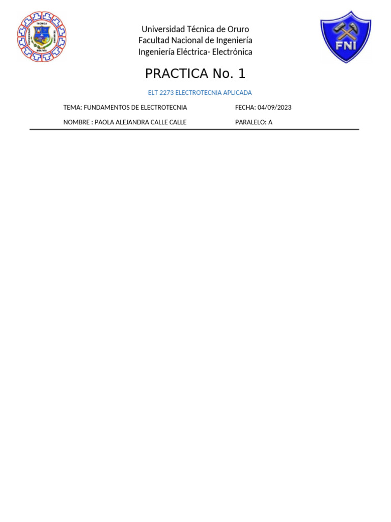 Fundamentos de Electrotecnia ELT 2273 | PDF | Tecnología