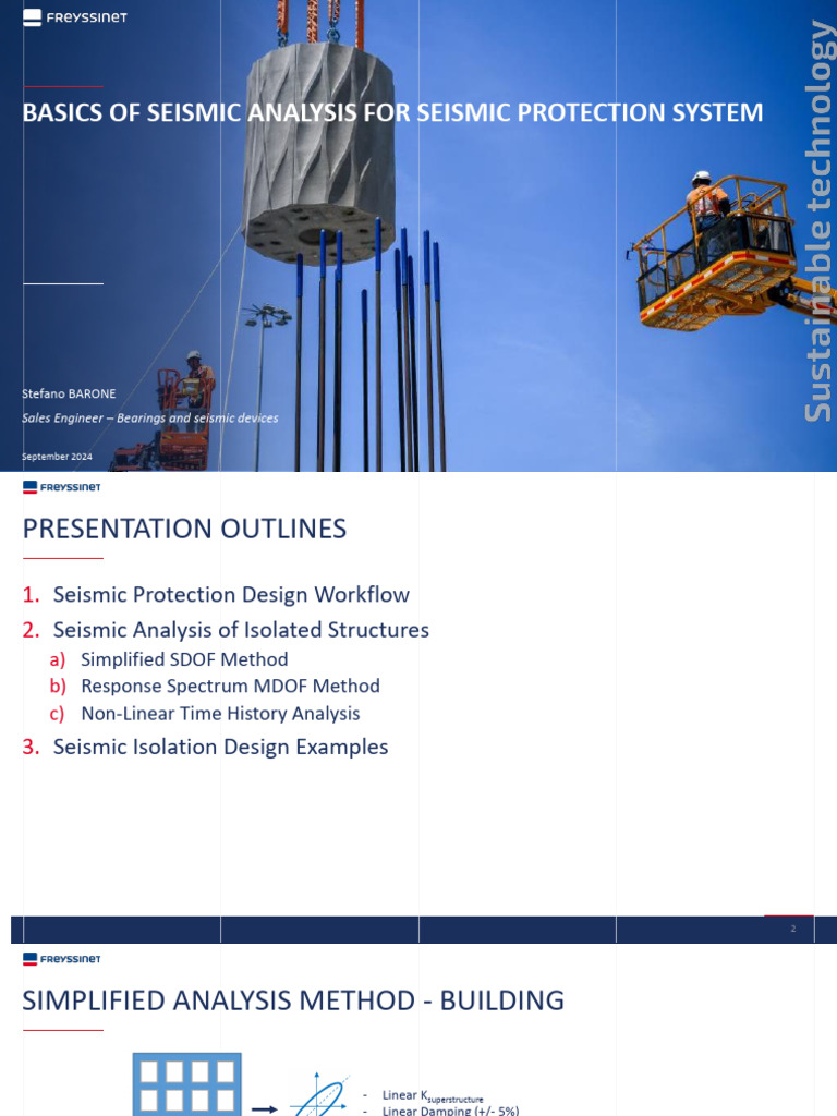 Seismic Analysis for Protection Systems | PDF | Applied And ...